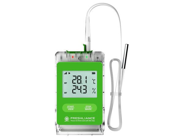 Shipping temperature monitoring using a 4G temperature humidity monitor ...